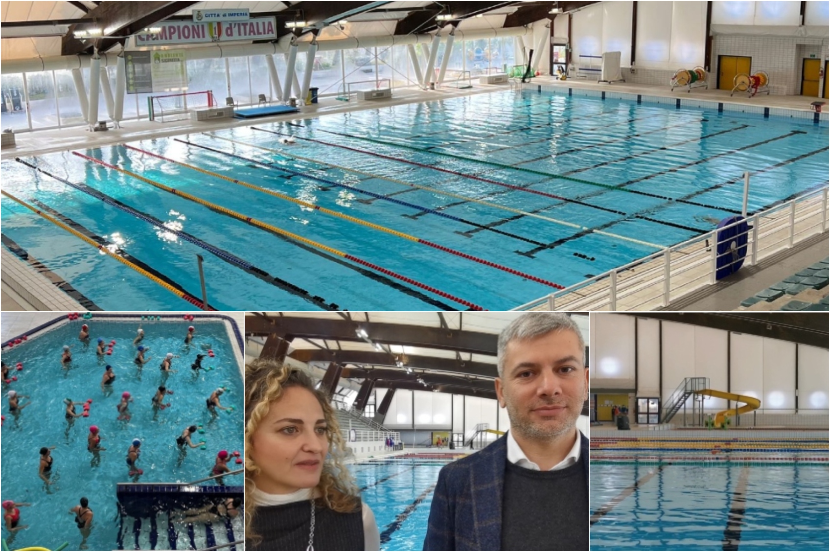 Riaperta la piscina 'Cascione' ad Imperia