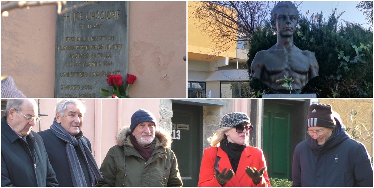 Circolo Parasio e Imperia ricordano Cascione a 79 anni dalla morte