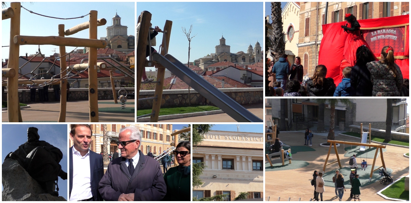 Imperia, aperta oggi la rinnovata piazza Roma