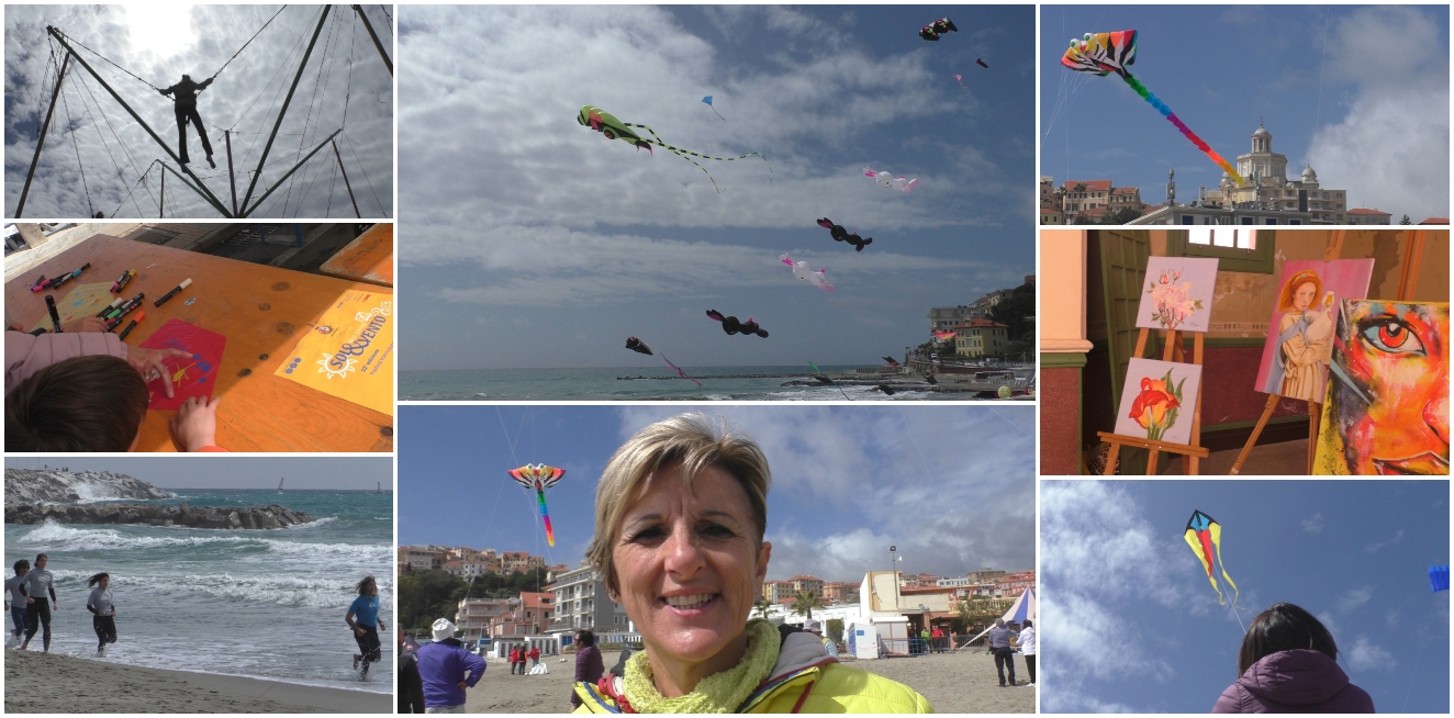 Imperia: questa mattina a Borgo Marina tutti con il naso all'insù per ...