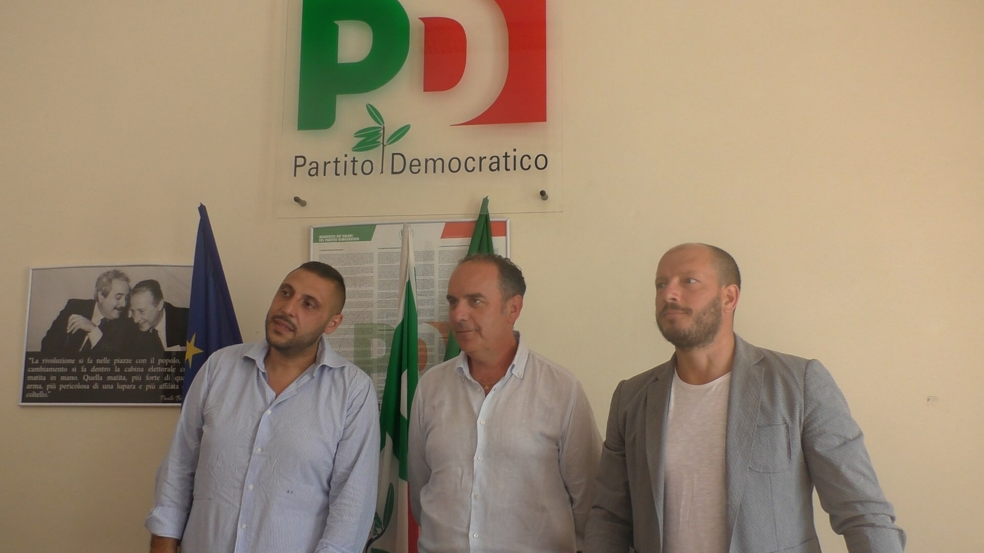 Imperia, il segretario regionale PD Davide Natale si presenta
