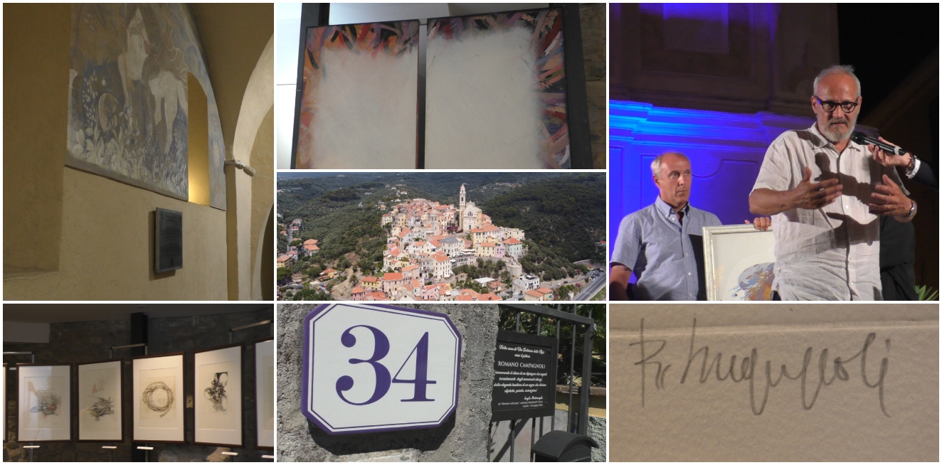 Cervo, 'Pittori famosi' con il ricordo di Romano Campagnoli