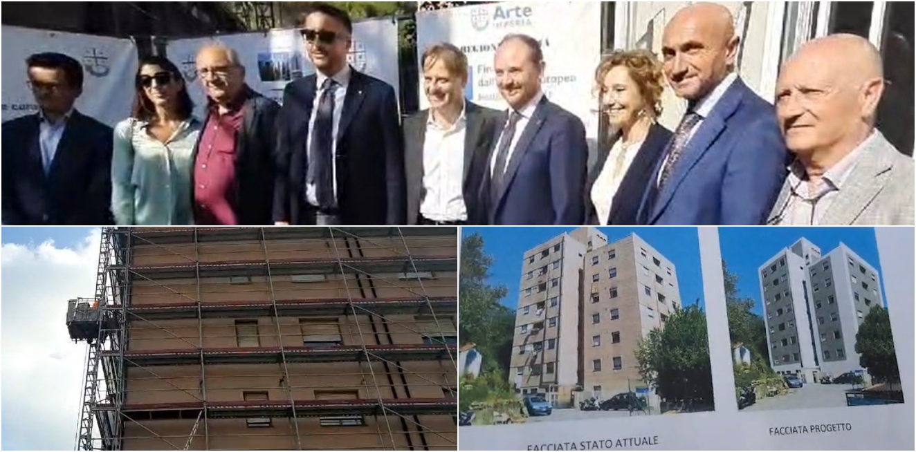 Alloggi ERP a Ventimiglia, sopralluogo in via Gallardi per l'avvio dei ...