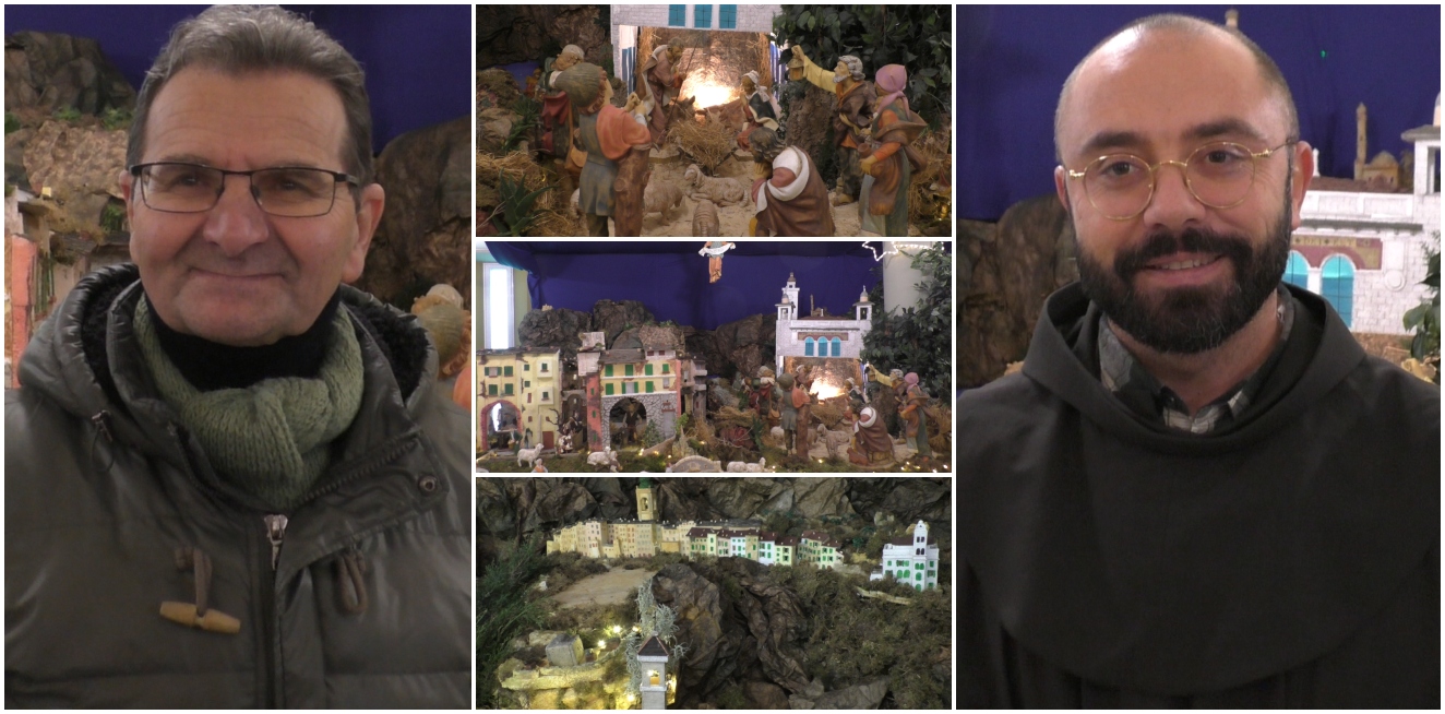 Bordighera, ampliato il presepe della Chiesa di Terrasanta