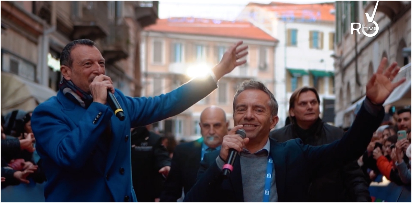 Sanremo 2024: Gianni Rossi alla conduzione del Green Carpet