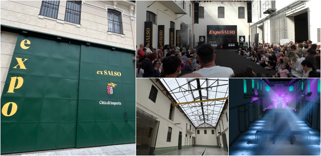 Imperia: viaggio all'interno dell'ex Salso, oggi Expo per eventi