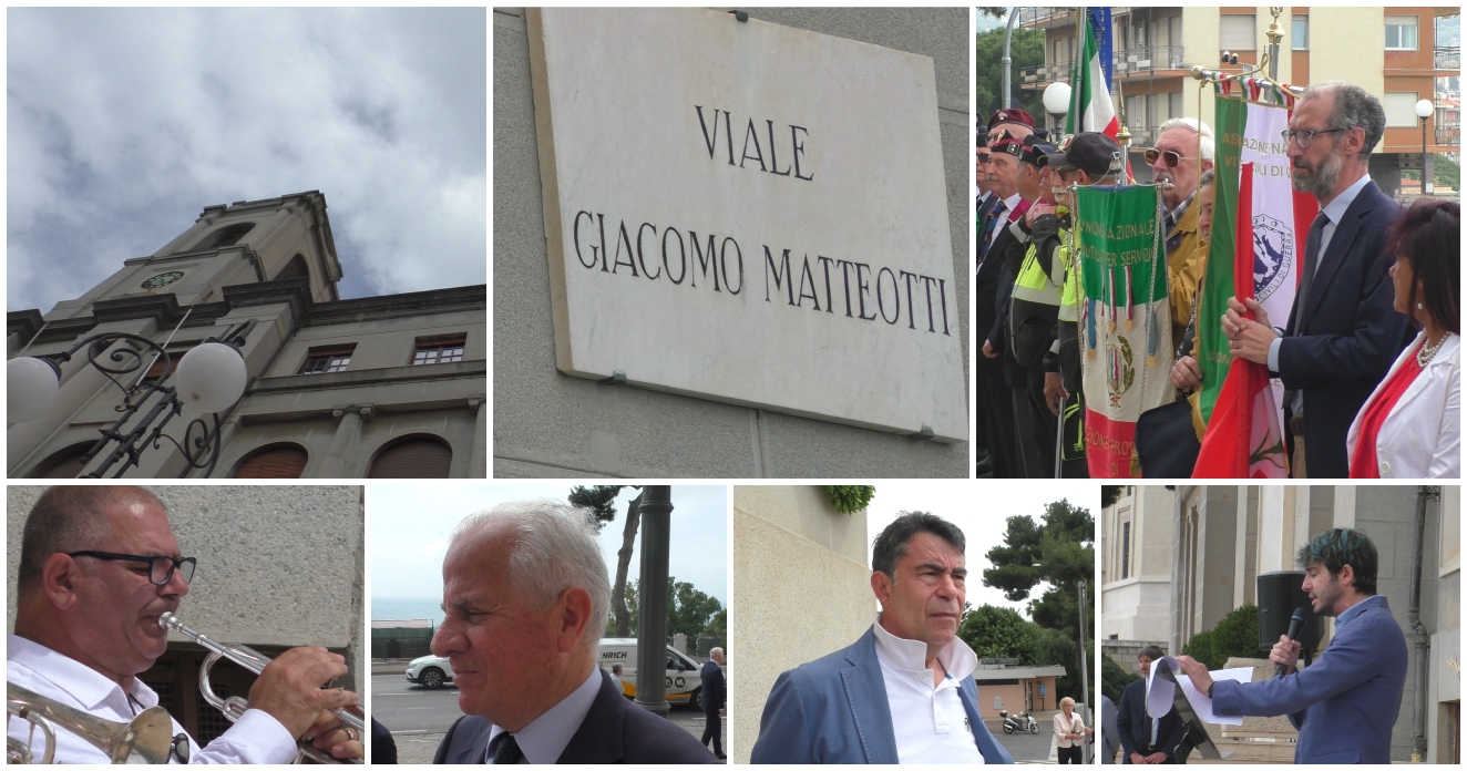 Imperia commemora Giacomo Matteotti a 100 anni dalla morte