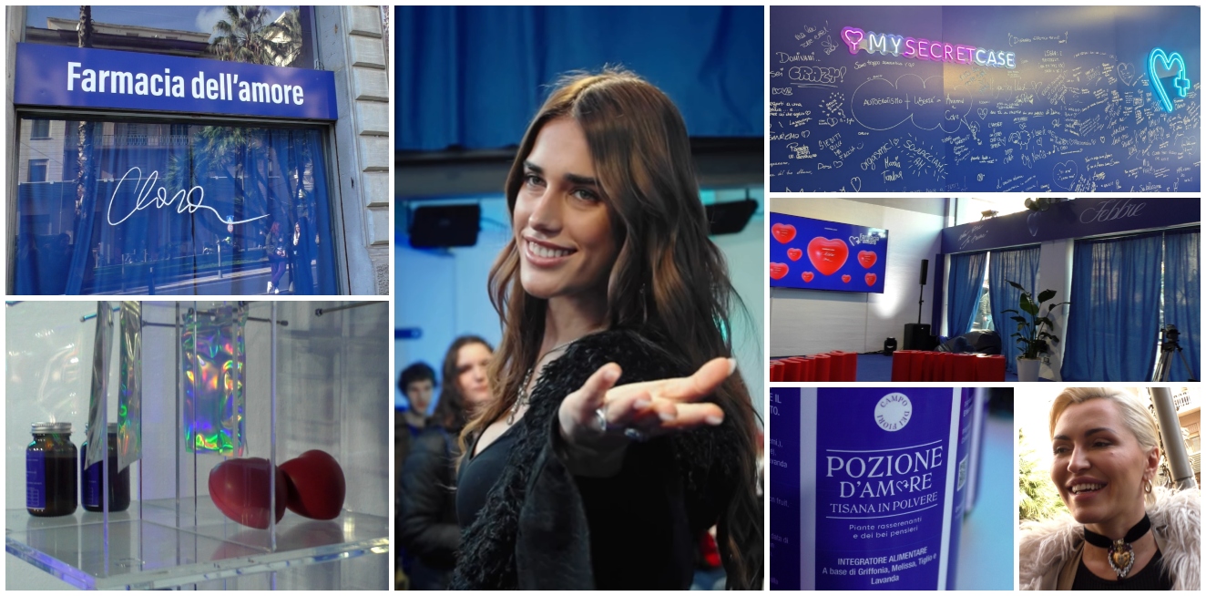 Sanremo 2025: dentro la 'Farmacia dell'amore' di Clara