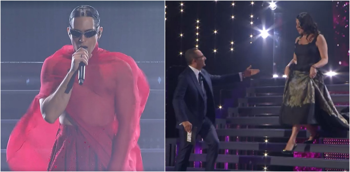 Sanremo 2025: Mahmood conquista il pubblico con il suo medley, Geppi ...