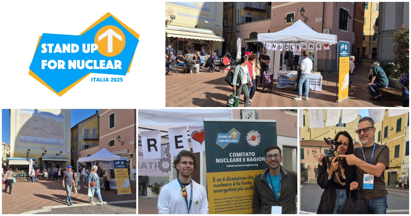 “Stand Up for Nuclear 2025” è anche a Imperia
