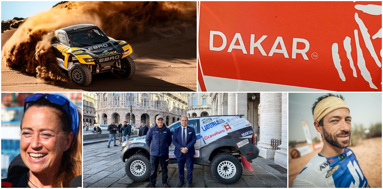 Al via domani la Dakar 2026: dall'imperiese al deserto
